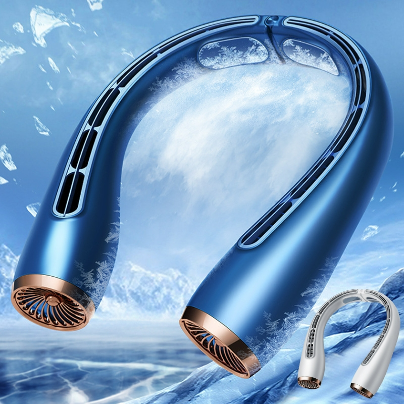 Stay Cool with Our Rechargeable Neck Fan – 10 Hours of Comfort ...